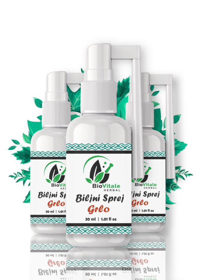 🍀BILJNI SPREJ ZA GRLO🍀 - BioVitale Herbal